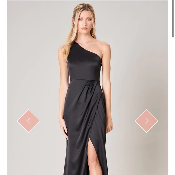 Sugarlips | Dresses | Nwt Prestige One Shoulder Asymmetrical Maxi Dress ...